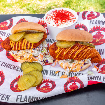 Best Food Trucks | Flamin Hot Chicken