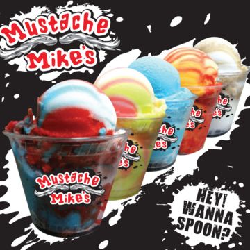 Best Food Trucks | Mustache Mike's Italian Ice Bay Area