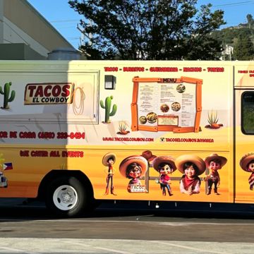 Best Food Trucks | Tacos El Cowboy - menu