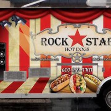 Best Food Trucks | RockStar Hot Dogs - menu