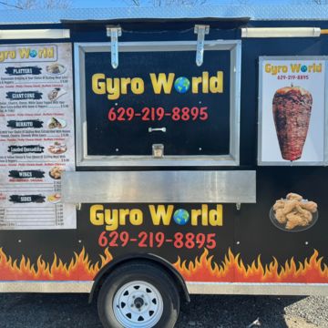 Best Food Trucks | Gyro world - menu