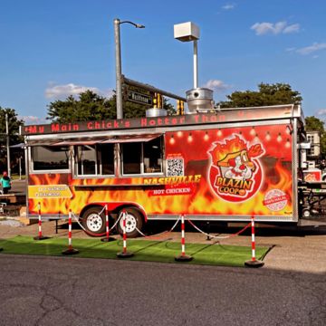 Best Food Trucks | Blazin Coop's Nashville Hot Chicken - menu
